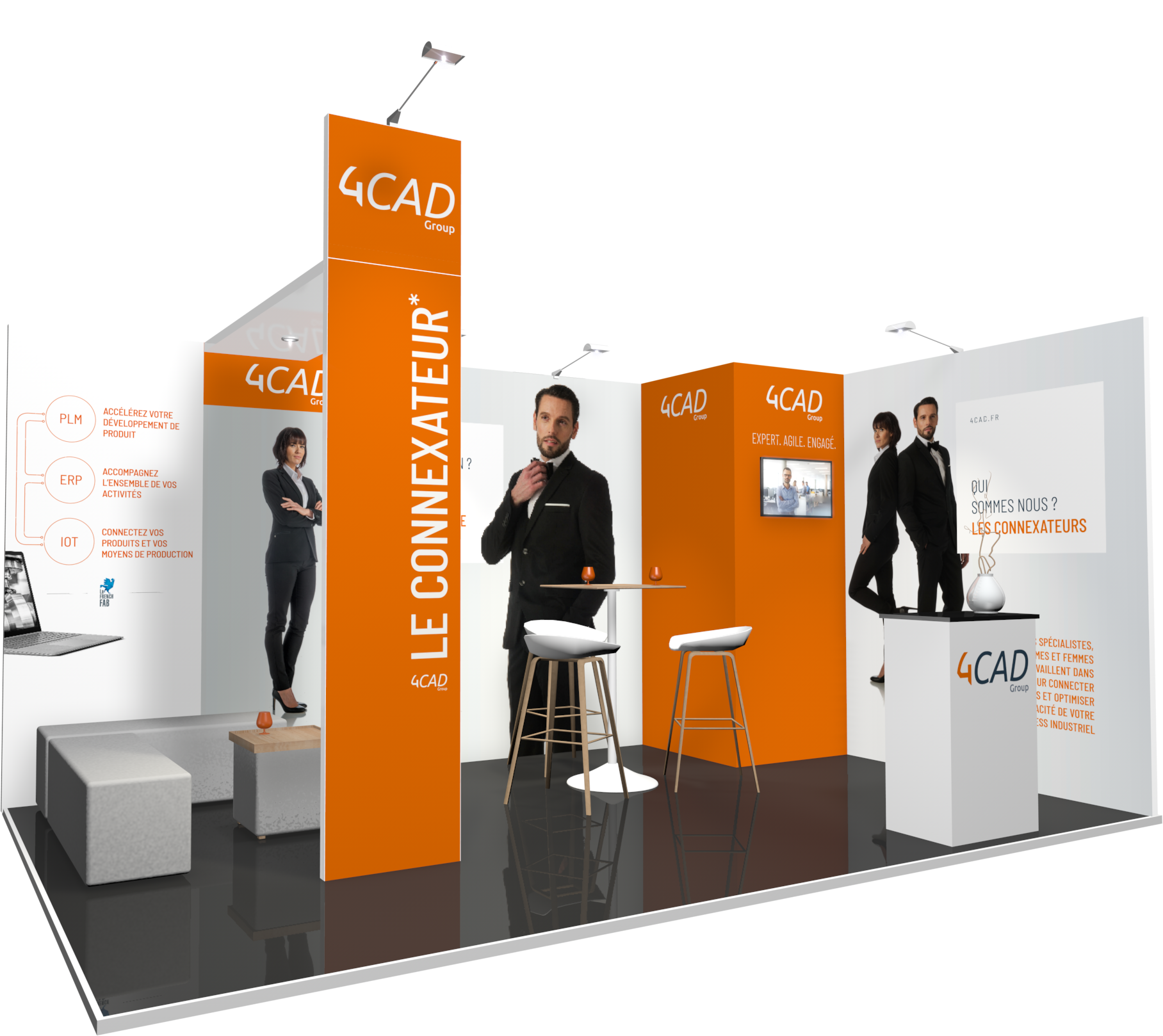 Faciliter votre exposition grâce au stand modulaire